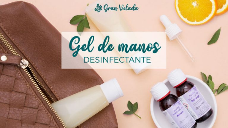 Gel antibacterial para manos casero y con productos naturales