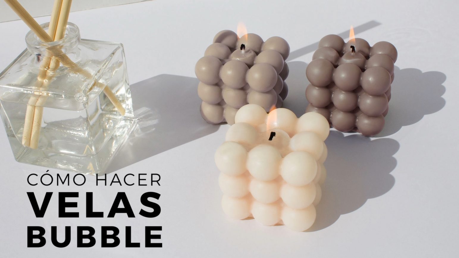 Velas decorativas: Aprende como hacerlas con recetas y manual.