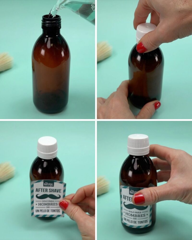 Cómo hacer After Shave casero – Receta natural DIY.